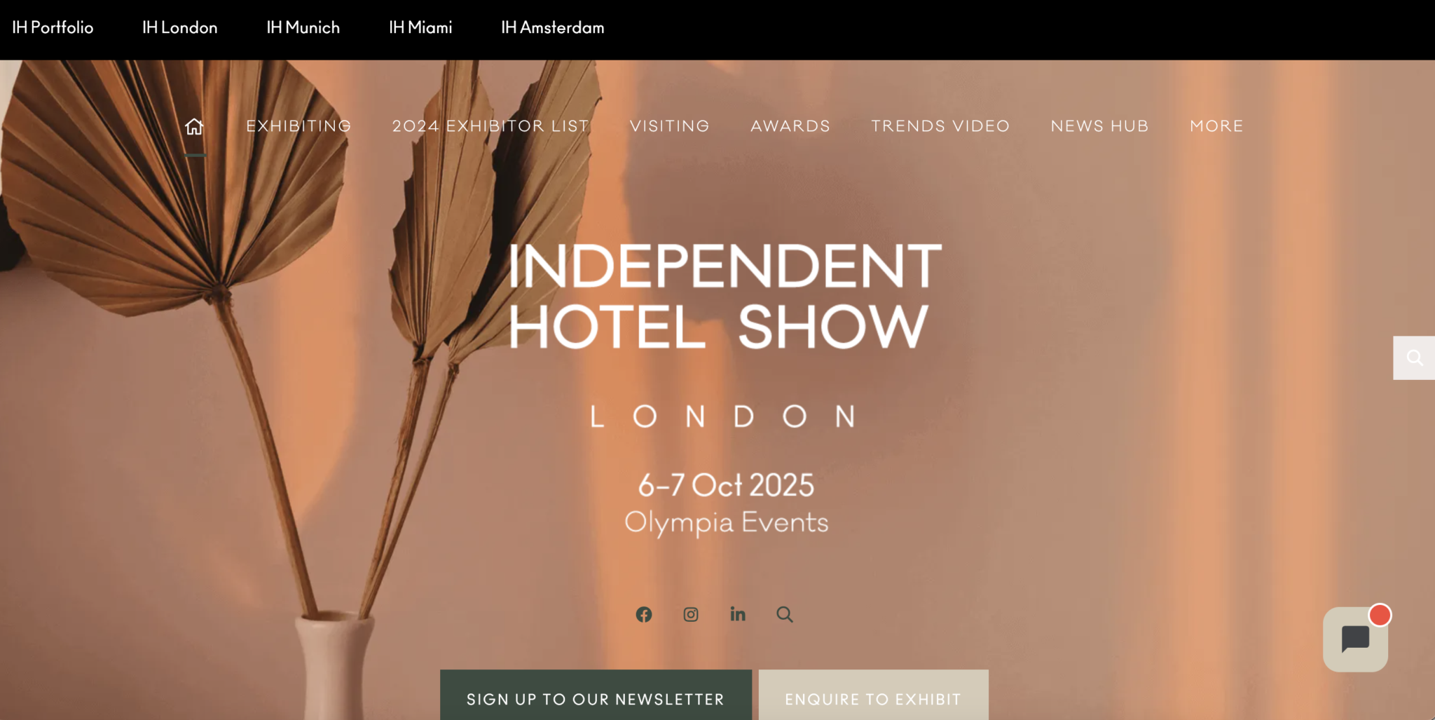 Independent Hotel Show 2025 - The London Display Company