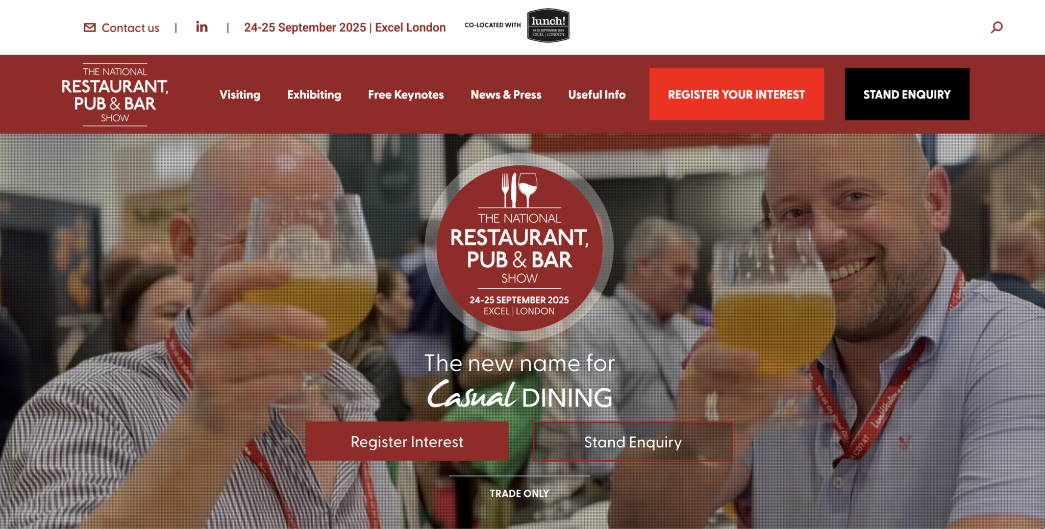The National Restaurant Pub & Bar Show 2025 - The London Display Company